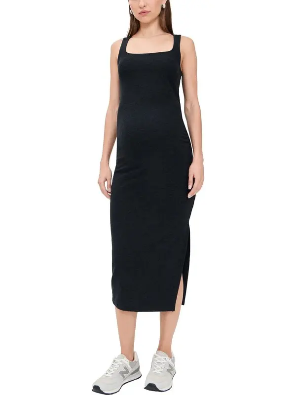 Beyond Yoga Spacedye Icon Maternity Dress - Darkest Night