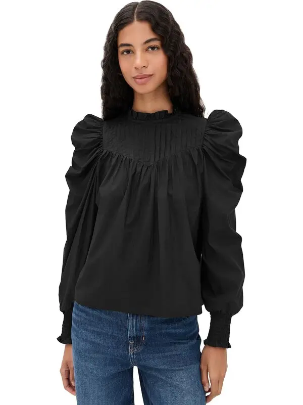 CLEOBELLA Irina Blouse - Black