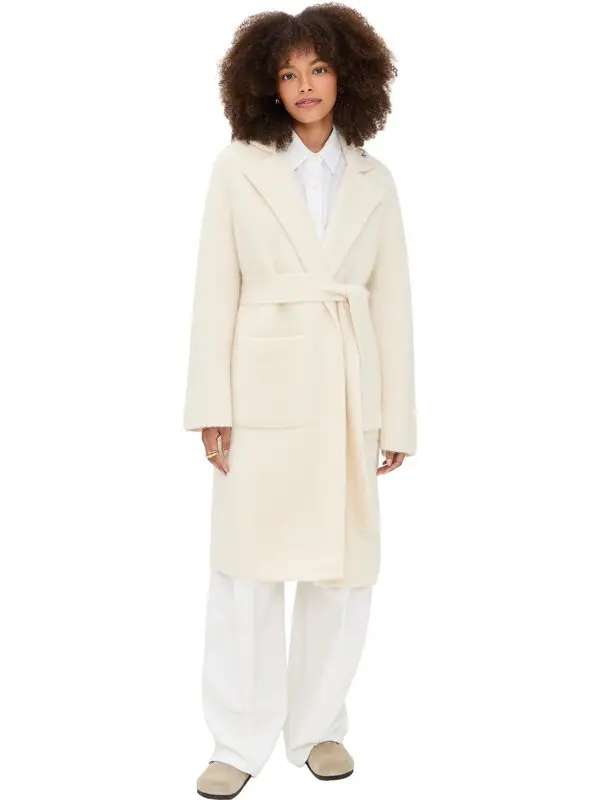 Jenni Kayne Jessica Sweater Coat - Ivory