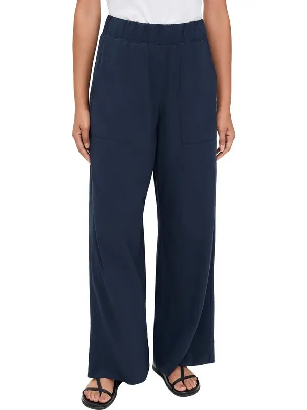 Beyond Yoga Easy Wide Leg Pants - Nocturnal Navy