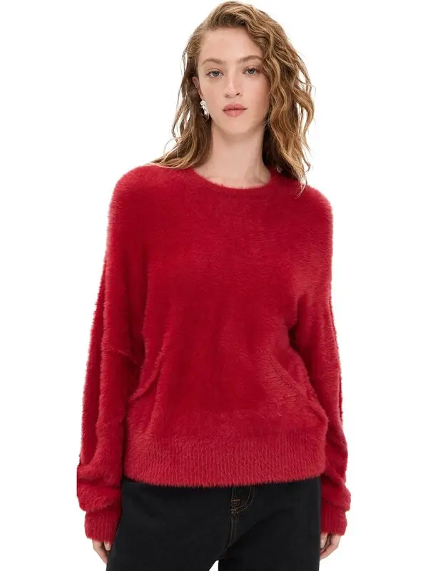 Helmut Lang Apex Sweater - Red