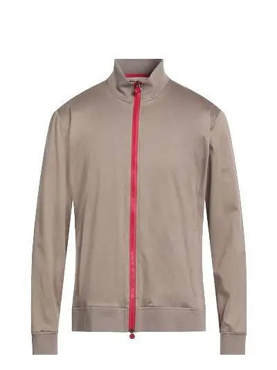 Kiton Cotton And Elastane Sweatshirt - Sand