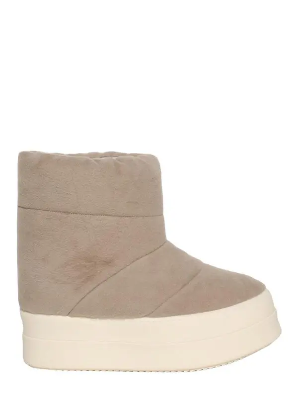 Rick Owens Concordians Mega Bumper Low Lunar Boots - Ivory