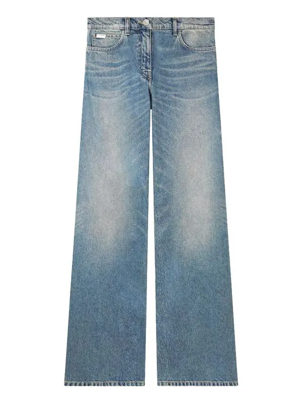 COURREGES Hammer Denim Baggy Pants - Blue