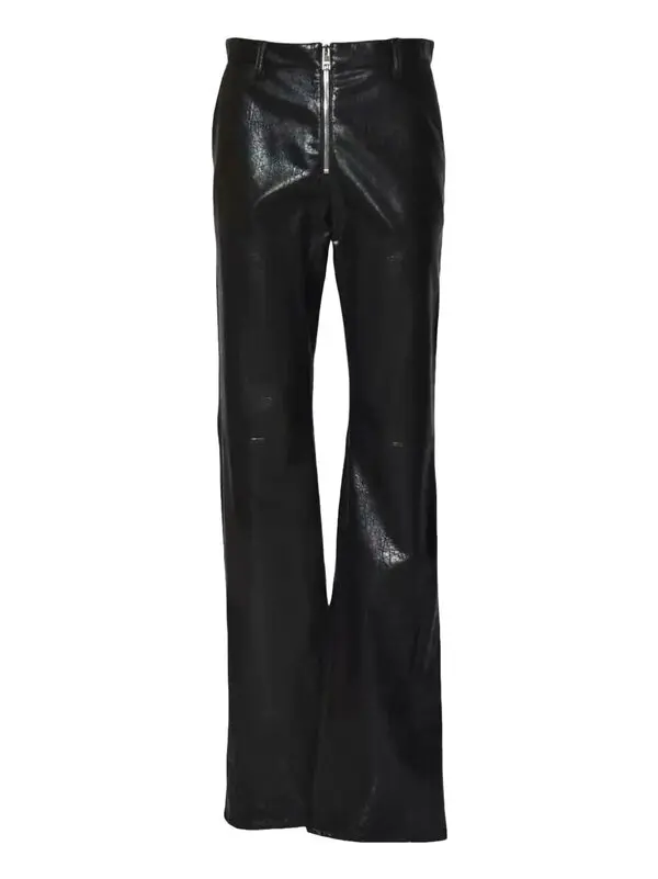 MSGM Zip-fastening Trousers - Black