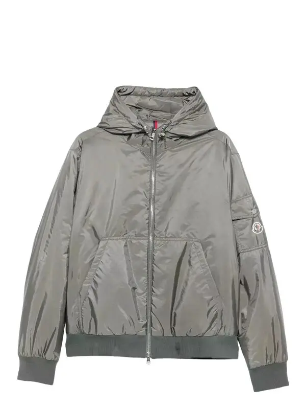 Moncler Zip-up Bomber Jacket - Grey