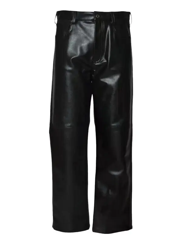 MSGM Paneled Trousers - Black
