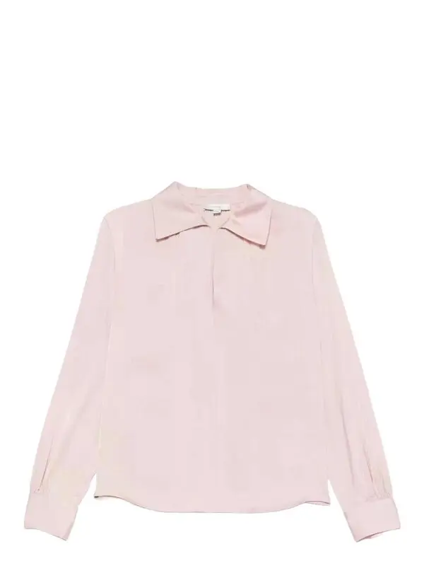 Vince Silk-blend Shirt - Pink