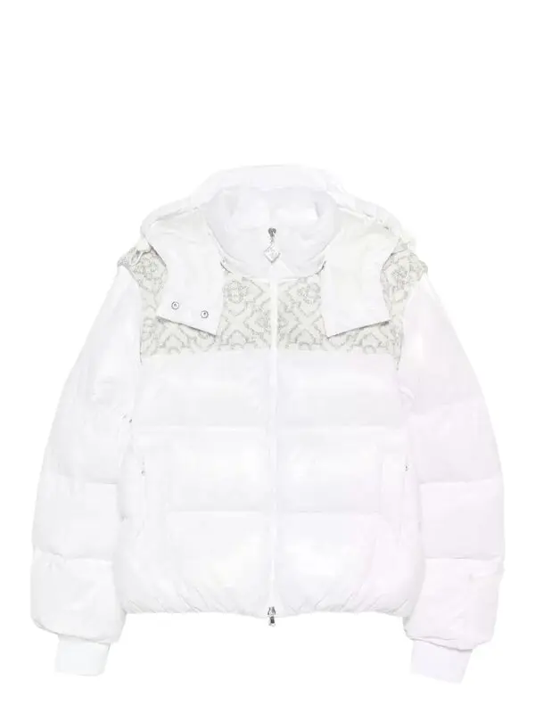 Casablanca Zip-up Puffer Ski Jacket - White