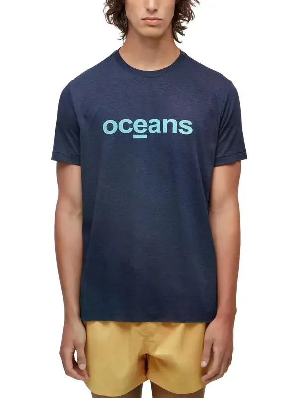 OSKLEN Graphic-print T-shirt - Blue