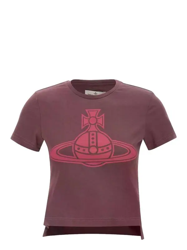VIVIENNE WESTWOOD Paris Orb Mini Peru T-shirt - Red