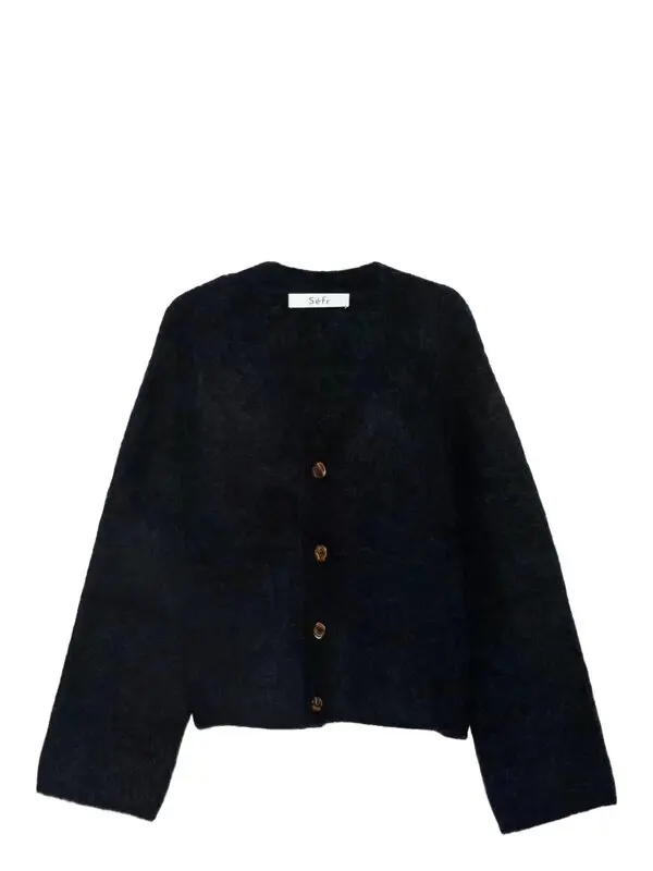 Séfr Button-up Cardigan - Blue