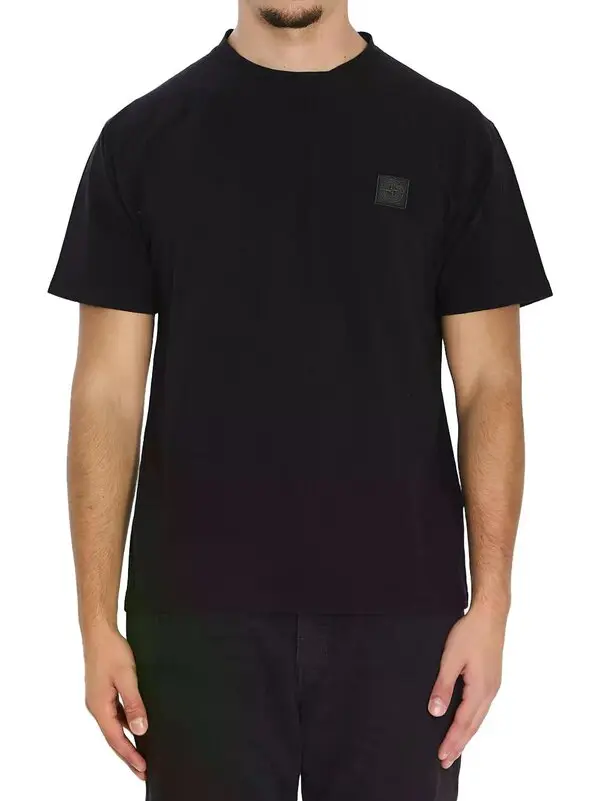 Stone Island Compass-patch T-shirt - Black