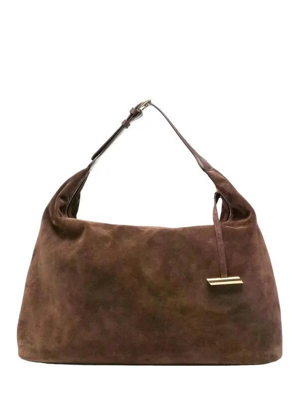 LIFFNER Suede Shoulder Bag - Brown