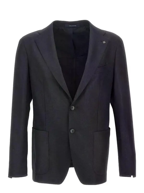 Tagliatore Single-breasted Blazer - Blue