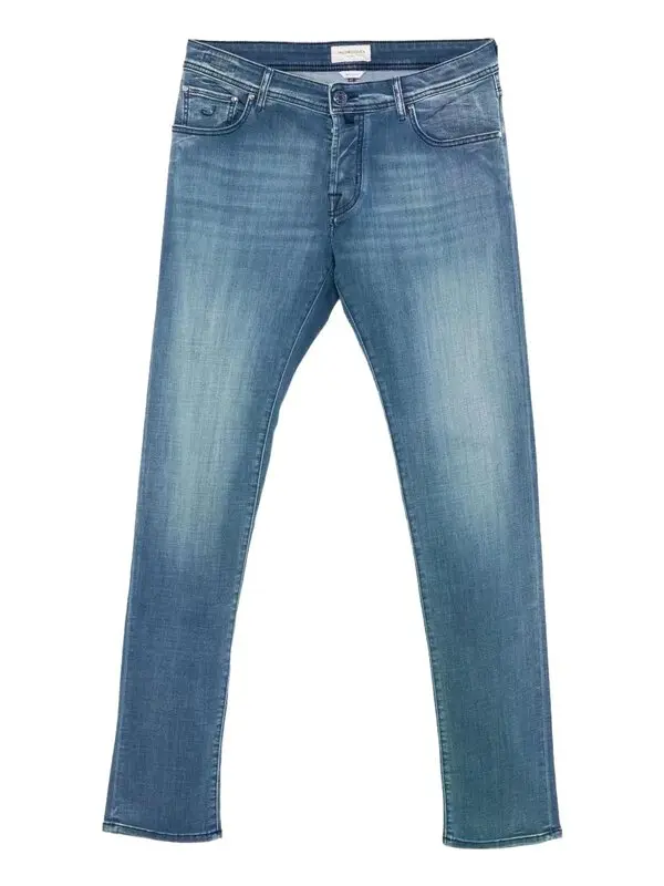 Jacob Cohen Buttoned Jeans - Blue