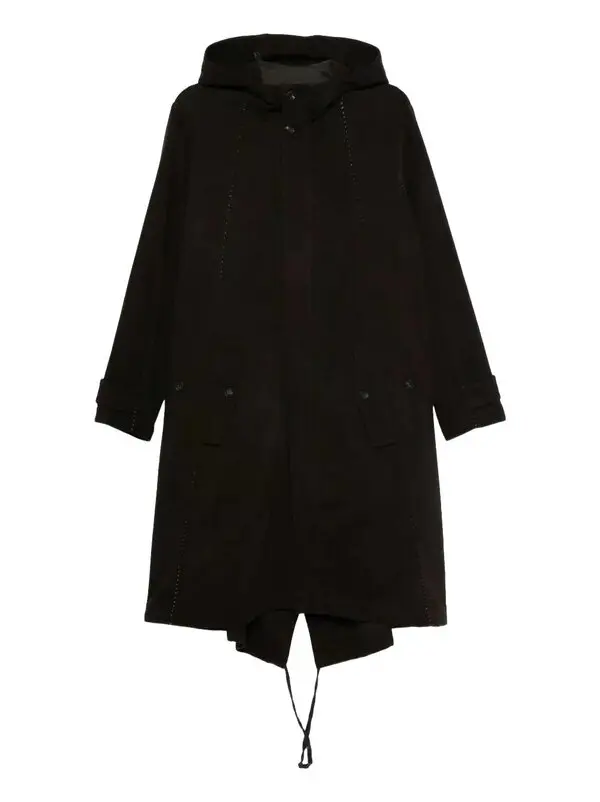 Masnada Hooded Parka - Black