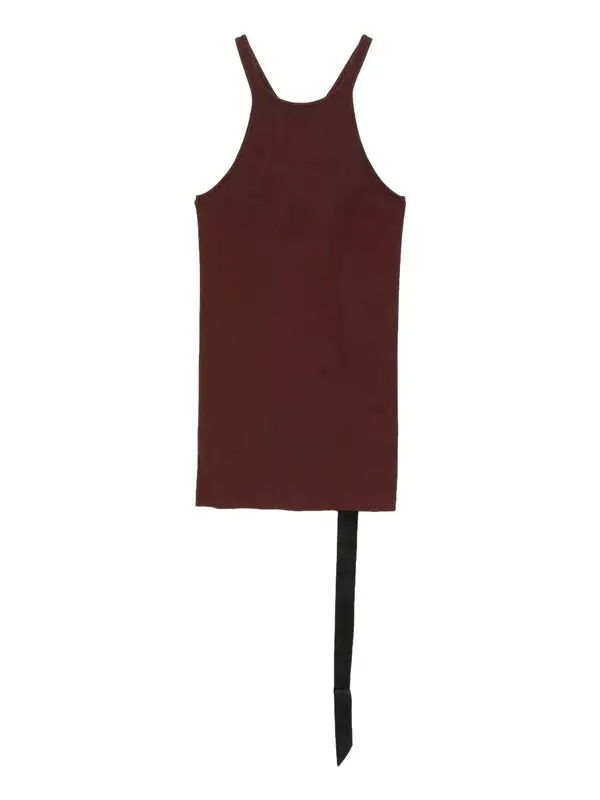 Rick Owens Organic Cotton Tank Top - Brown