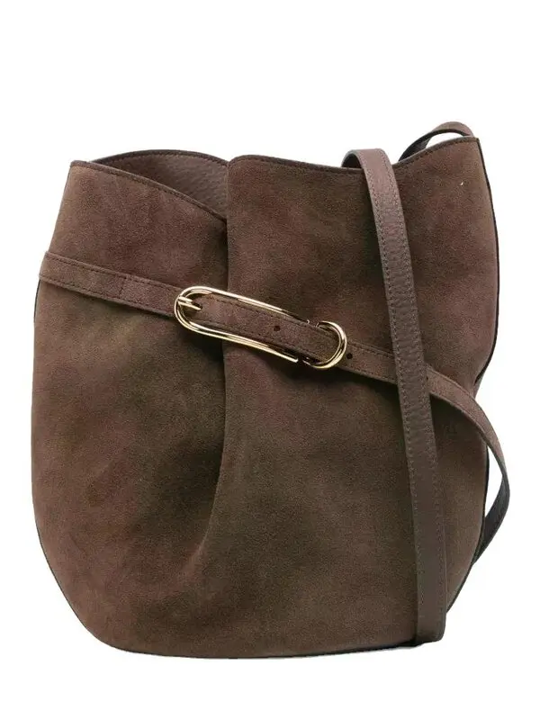 LIFFNER Suede Bucket Bag - Brown