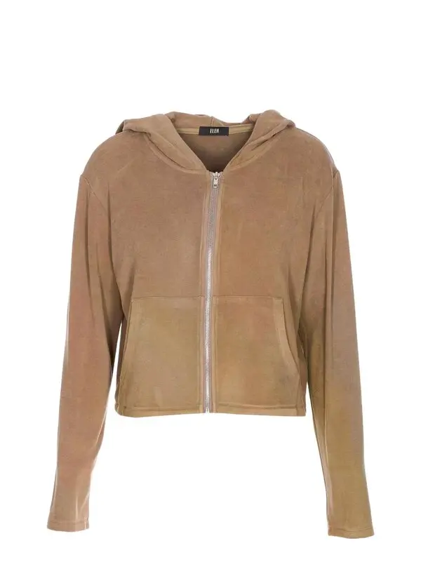 ELEH Zip-front Hoodie - Neutrals