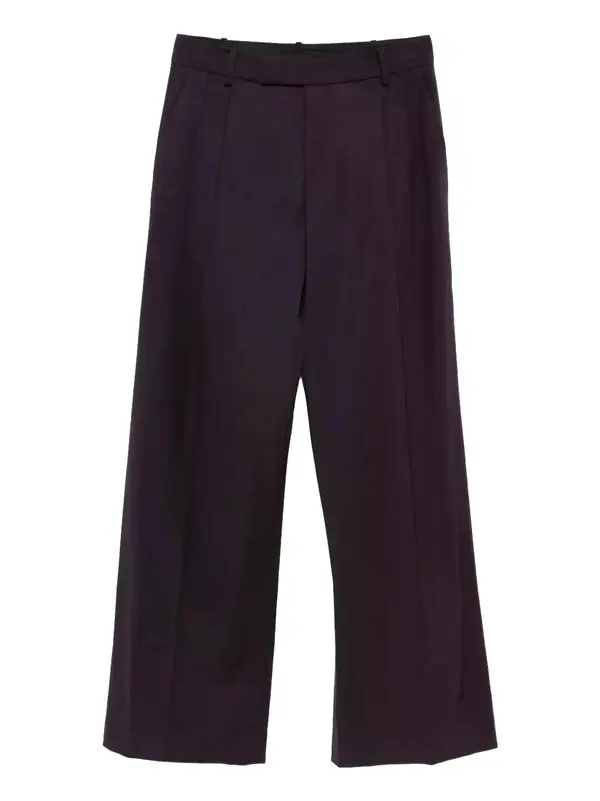 Federica Tosi Pleated Trousers - Purple