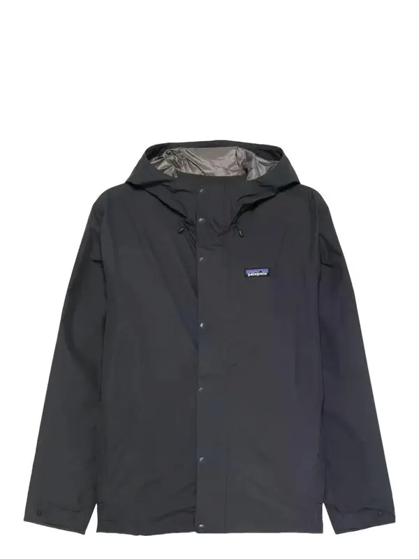 Patagonia Buttoned Hooded Jacket - Grey