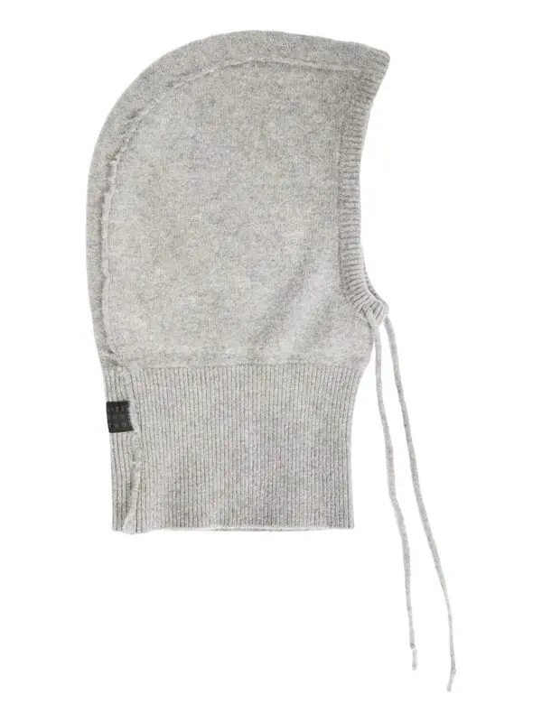 MAISON MARGIELA Knitted Balaclava - Grey