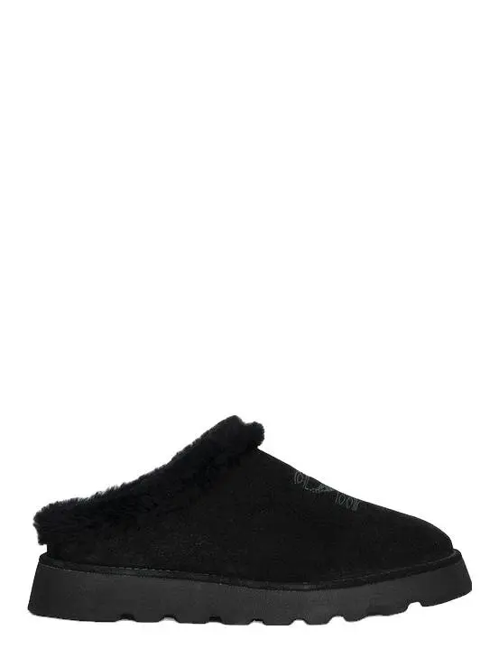 Zadig&Voltaire Teddy Shearling Mules - Black