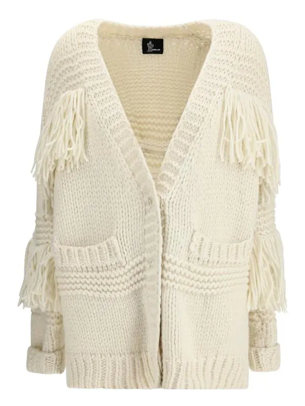 Moncler Tricot Cardigan - Beige