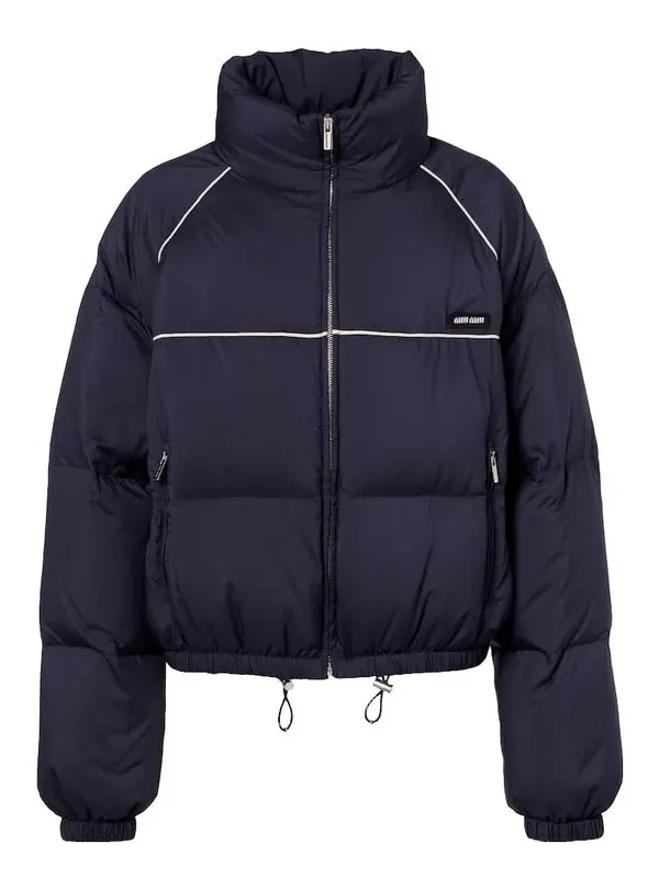 Miu Miu Technical Down Jacket - Blue