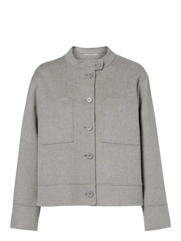 Max Mara Sarah Virgin Wool Jacket - Grey