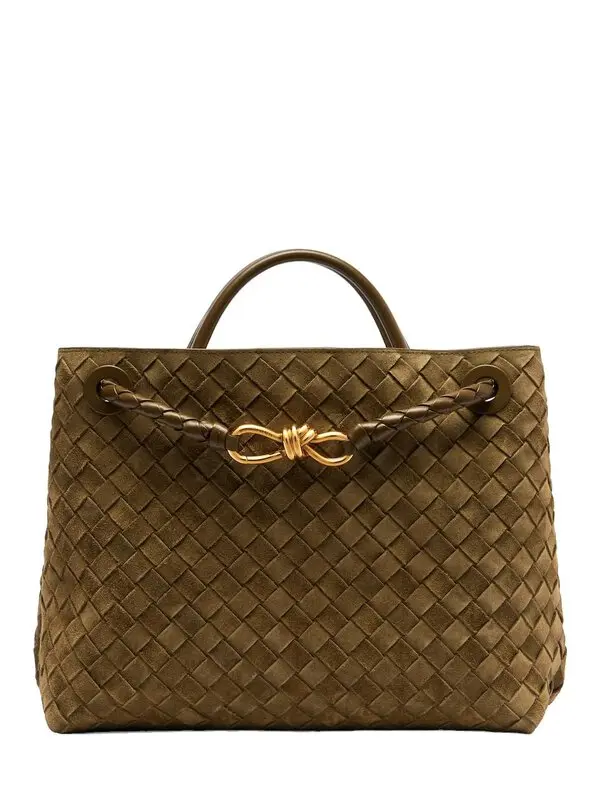 Bottega Veneta Andiamo Medium Tote Bag - Green