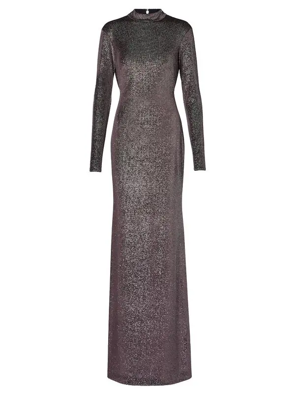 THE SEI Jersey Gown - Purple