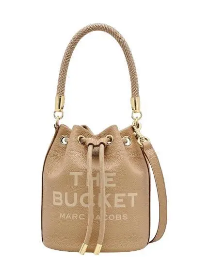 Marc Jacobs The Leather Bucket Bag - Camel/tan