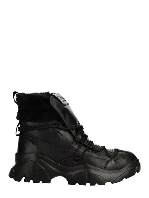 Emporio Armani Lace-up Boots - Black