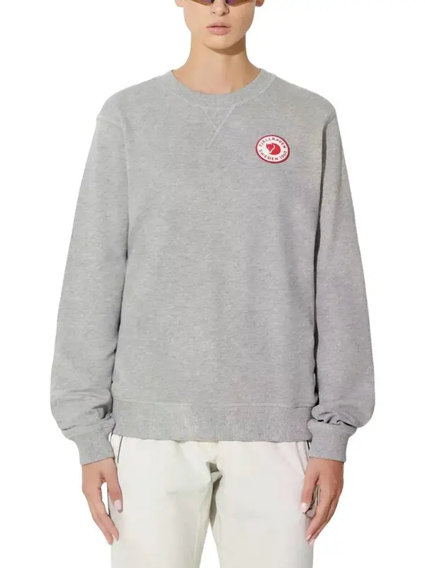 Fjallraven Logo-patch Sweatshirt - Grey