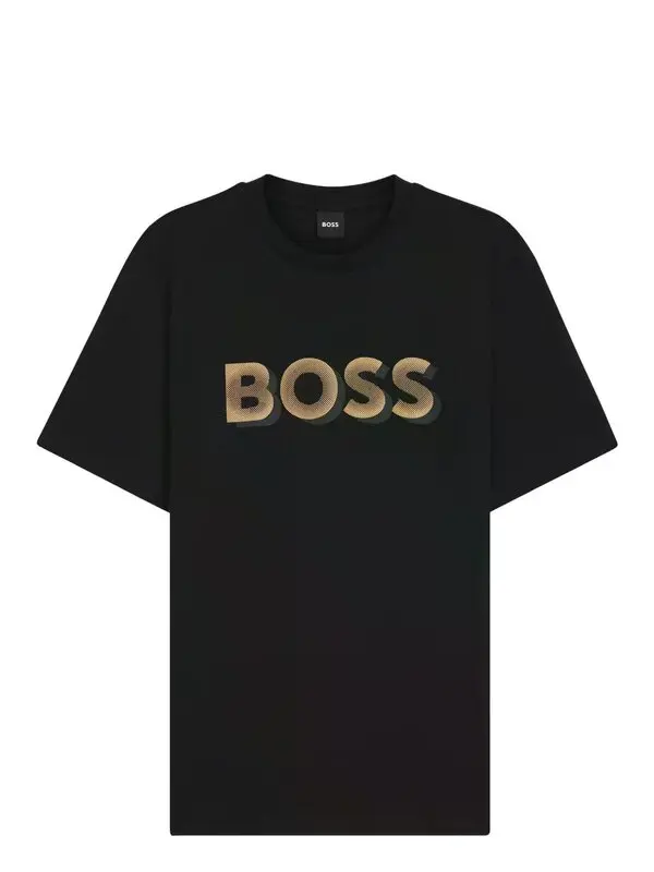 BOSS Logo-print T-shirt - Black