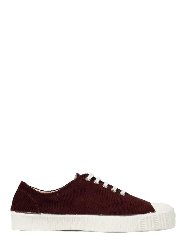 Comme Des Garçons Low Top Sneakers - Burgundy