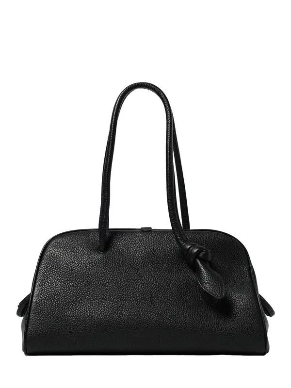 Jacquemus Leather Shoulder Bag - Black