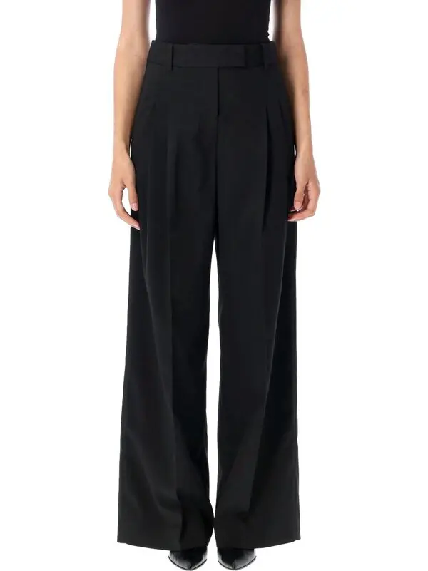 BY MALENE BIRGER Wide Leg Trousers - Black