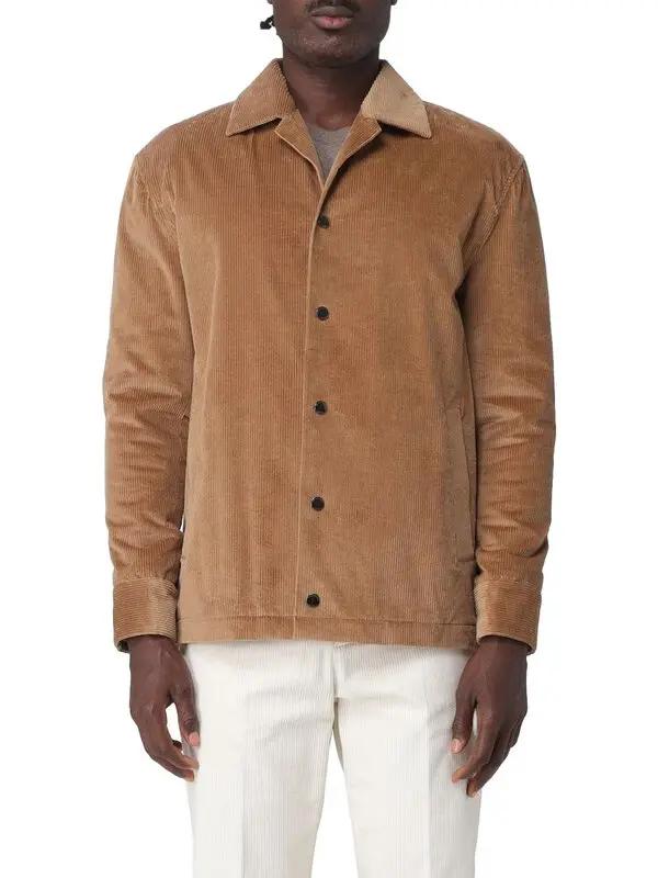 PAOLO PECORA Jacket - Brown