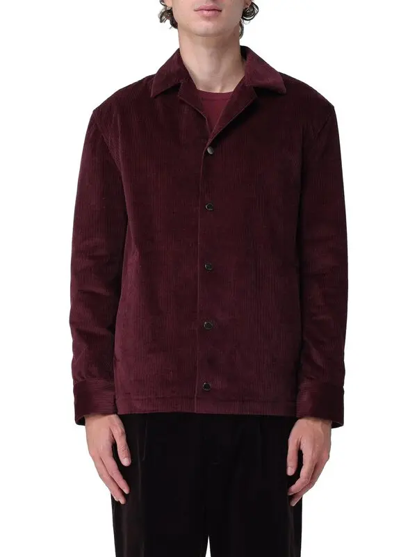 PAOLO PECORA Jacket - Burgundy
