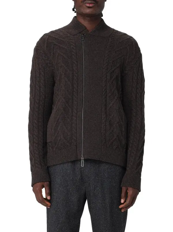 PAOLO PECORA Pullover Sweater - Brown