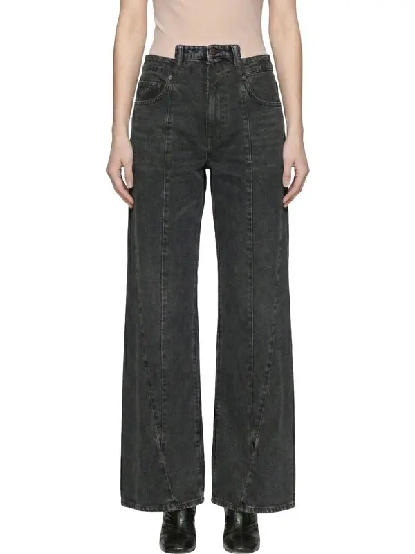 MAISON MARGIELA Wide Leg Jeans - Black