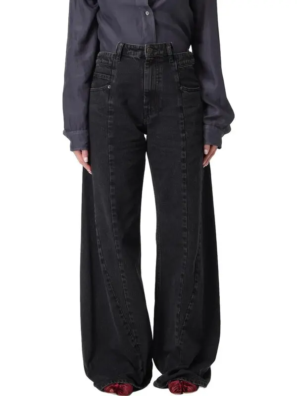 MAISON MARGIELA Wide Leg Jeans - Black