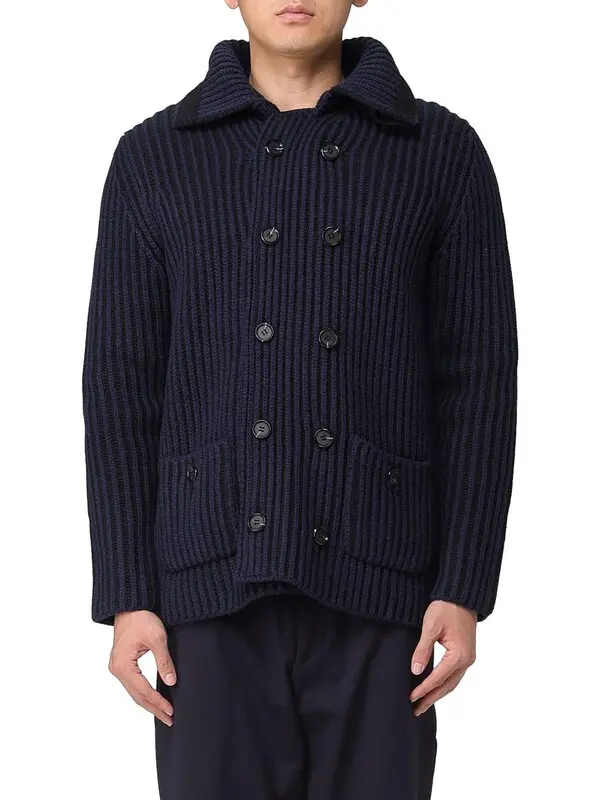 Add Ribbed Jacket - Blue