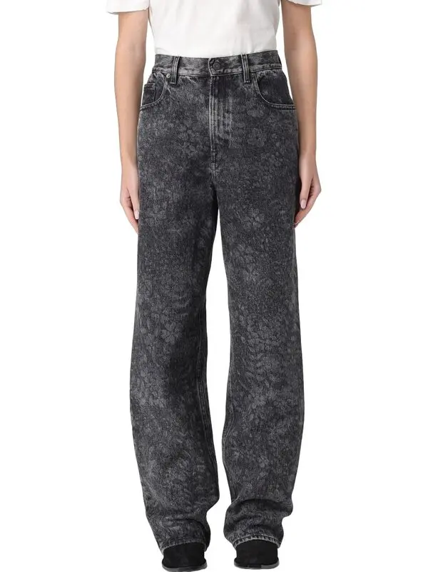 GOLDEN GOOSE Acid Wash Jeans - Black
