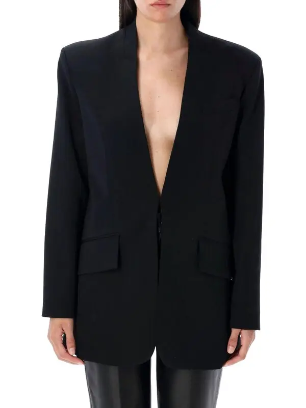 Attico Tailored Jacket - Black