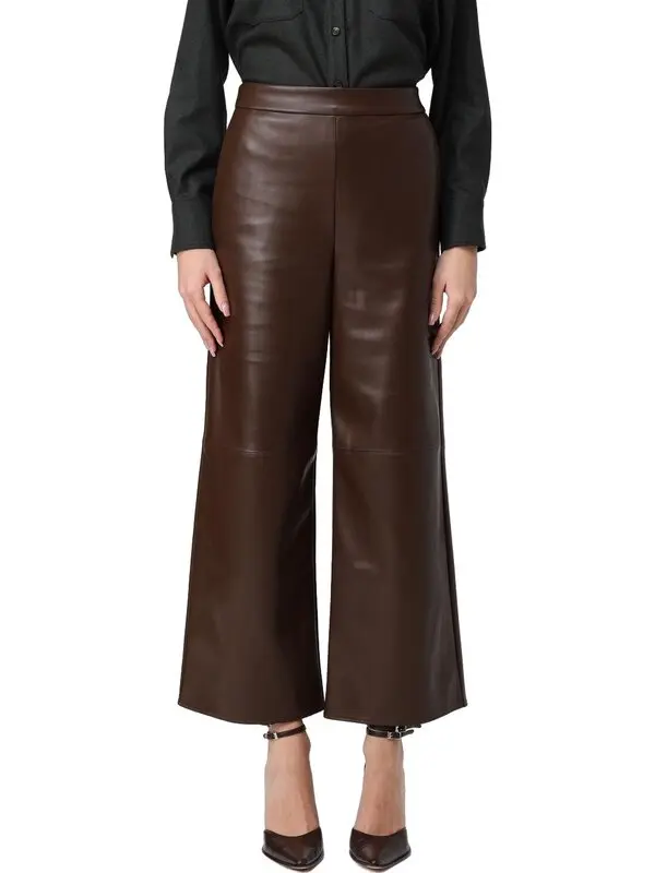 Max Mara Wide Leg Pants - Brown