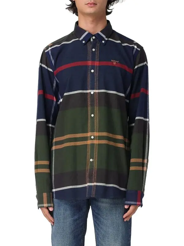Barbour Shirt - Grass Green